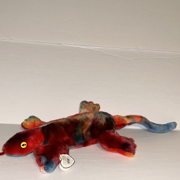 Toys | Ty Beanie Buddies Collection Lizzy The Tydied Lizard 21 Vintage ...